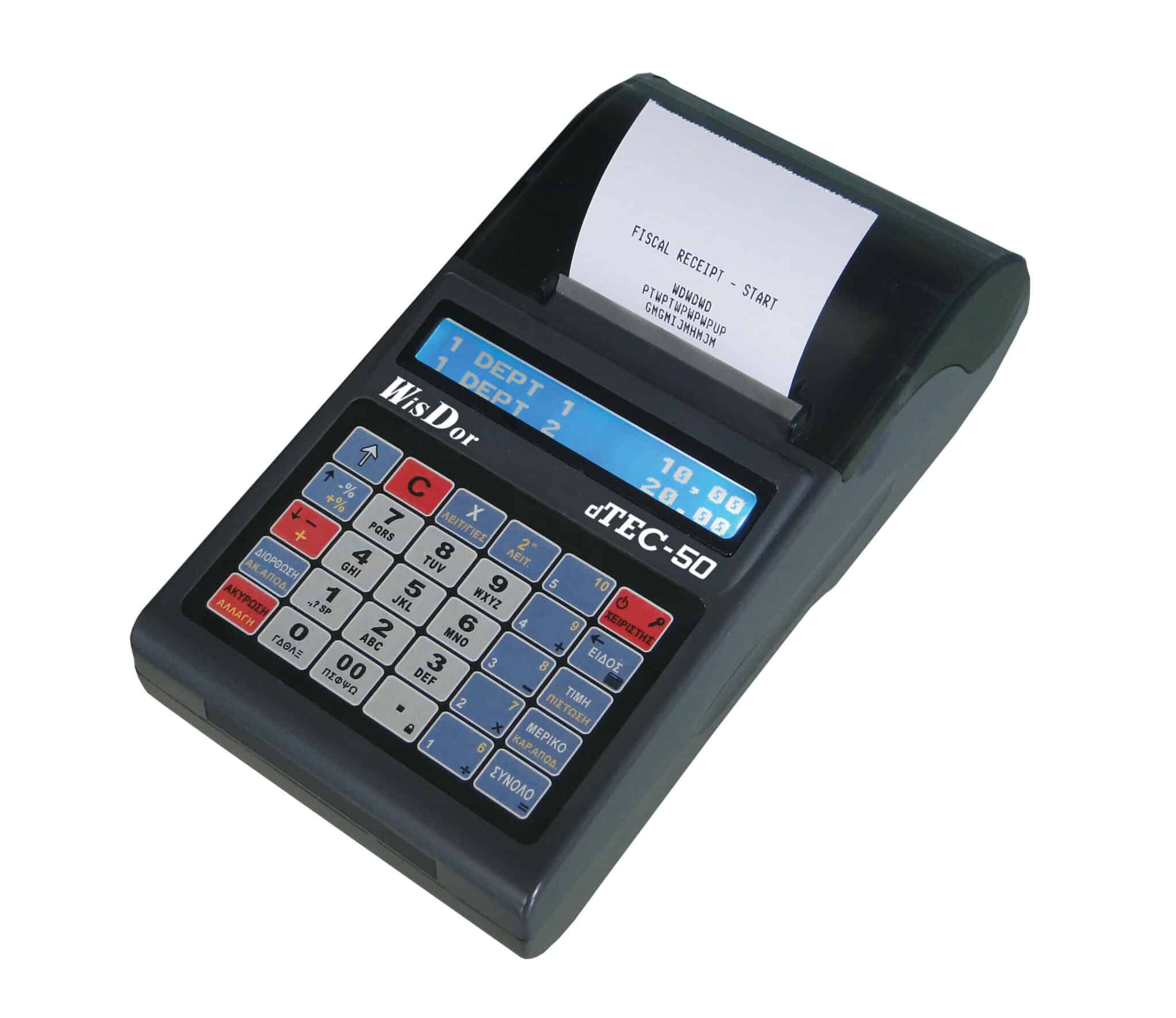 Wisdor dTEC 50Γαϊτάνης Ταμειακά Συστήματα